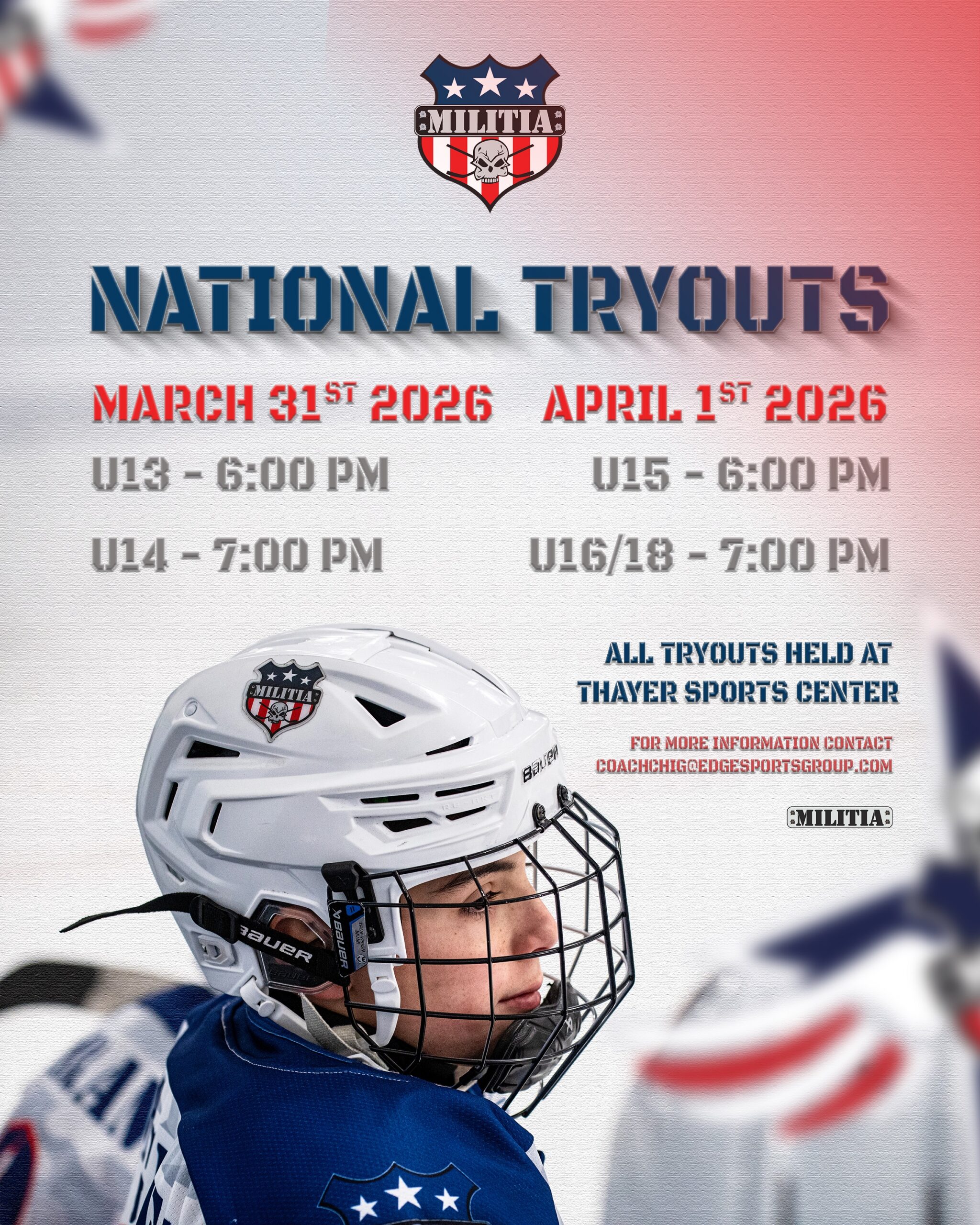 Tryouts - Militia Hockey Club